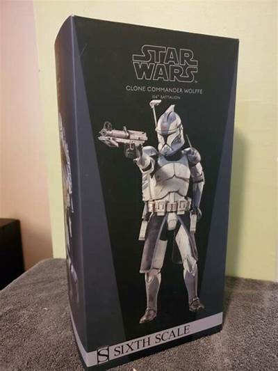SideShow Star Wars 1/6 Scale Action Figure Clone Commander Wolffe ...