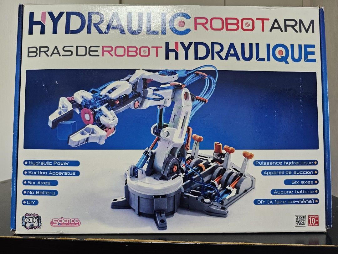 STEM ROBOT ARM, 興趣及遊戲, 玩具 & 遊戲類 - Carousell