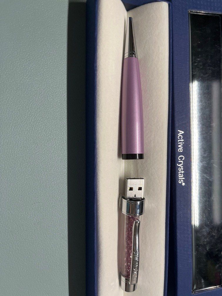 Swarovski usb crystals pen, Hobbies & Toys, Stationery & Craft ...