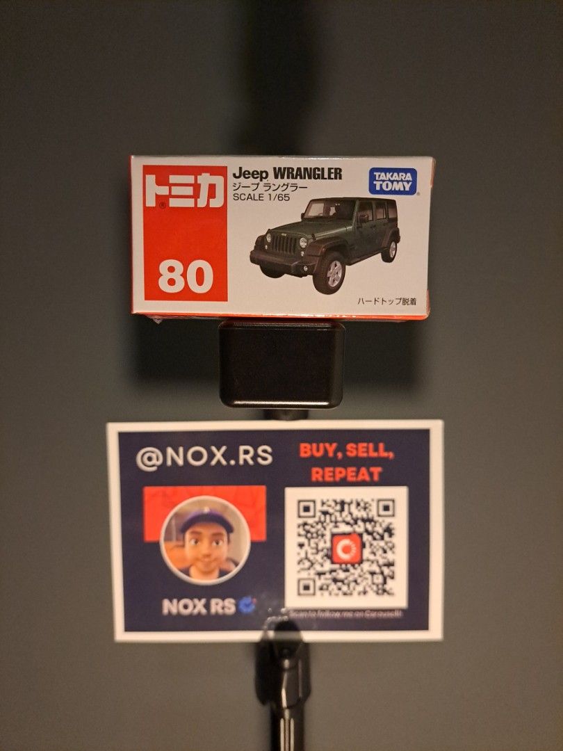 Takara Tomy Tomica - Army Green - Jeep Wrangler, Hobbies & Toys, Toys ...