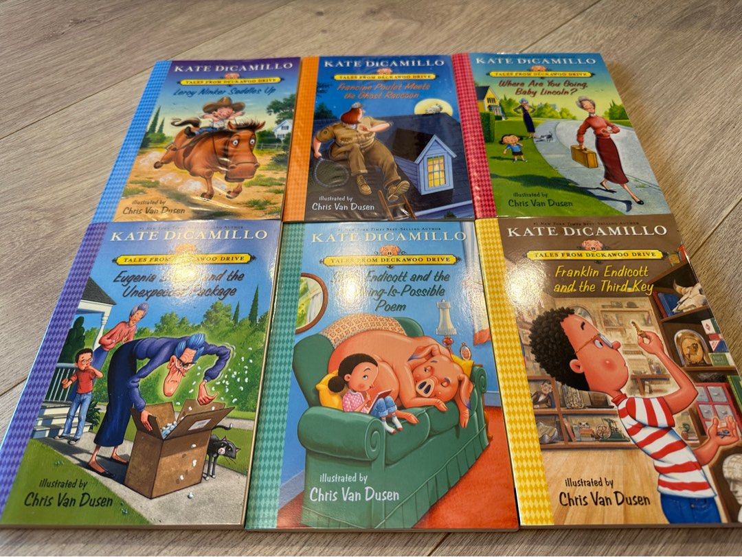 Tales from Deckawoo Drive Series (6 Books Set), 興趣及遊戲, 書本 & 文具, 小說 ...
