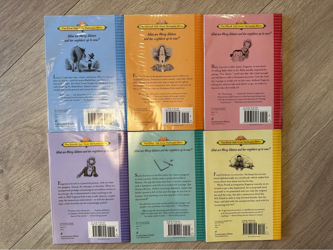 Tales from Deckawoo Drive Series (6 Books Set), 興趣及遊戲, 書本 & 文具, 小說 ...