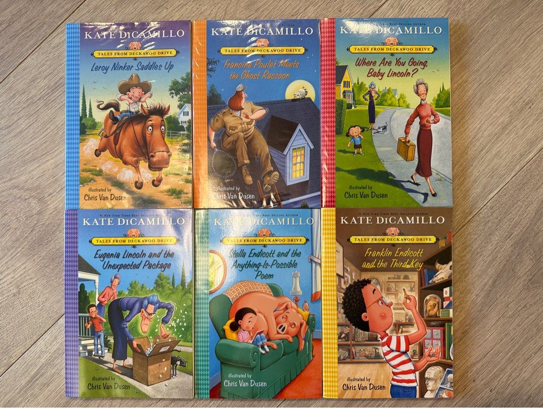 Tales from Deckawoo Drive Series (6 Books Set), 興趣及遊戲, 書本 & 文具, 小說 ...