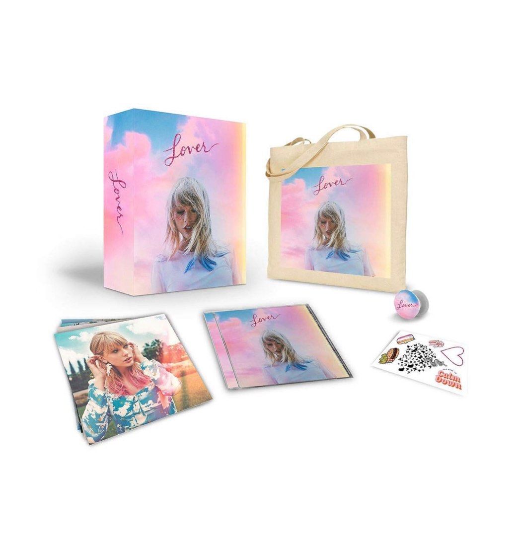 Taylor Swift LOVER fan box CD set - sealed copy (3 copies), Hobbies ...