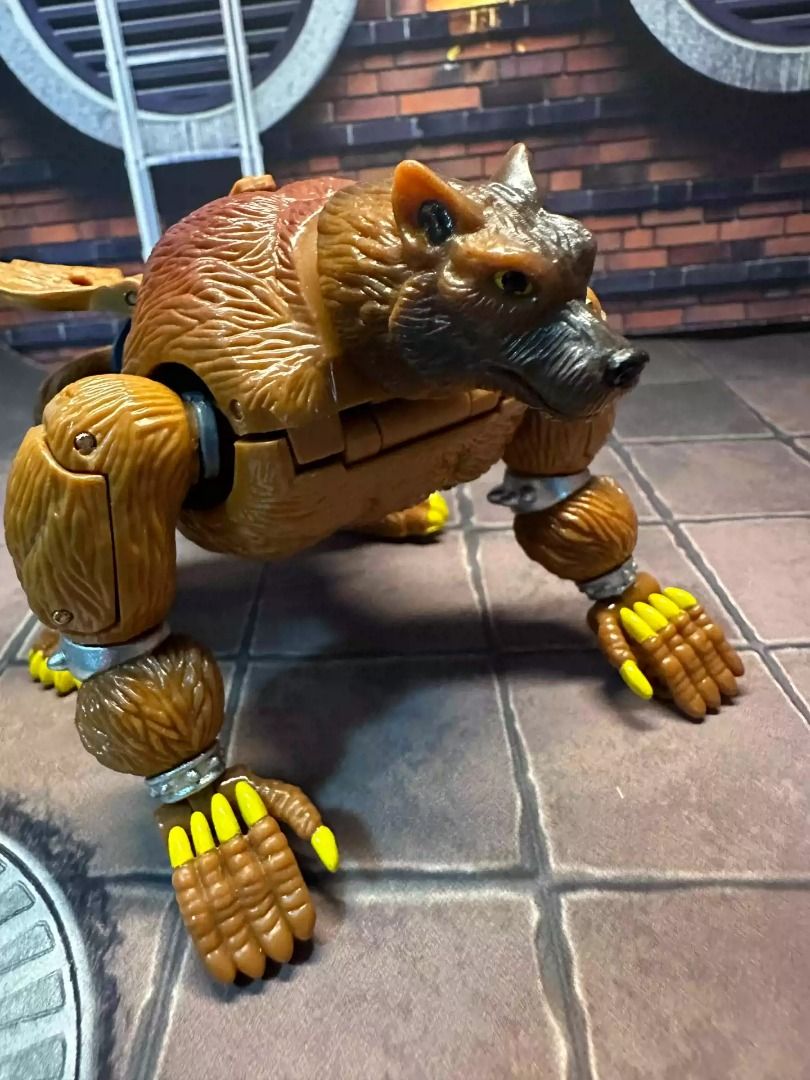 Teenage Mutant Ninja Turtles TMNT 1993 Mutations Mutatin' Rahzar Figure ...