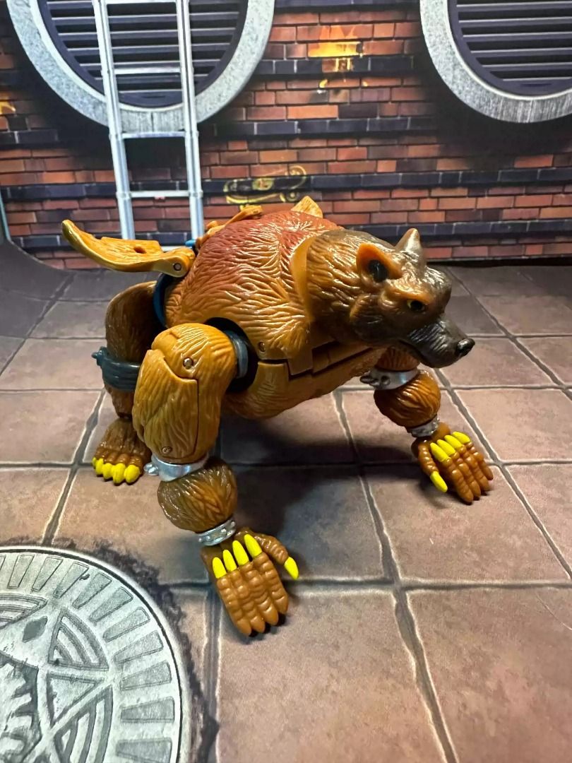 Teenage Mutant Ninja Turtles TMNT 1993 Mutations Mutatin' Rahzar Figure ...