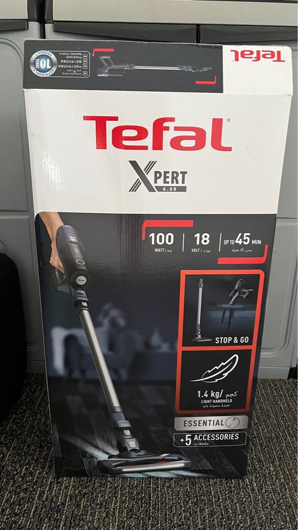 Tefal cordless vacuum cleaner, Furniture & Home Living, Cleaning ...