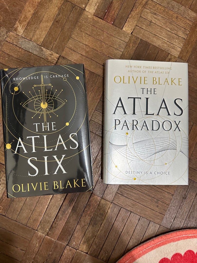 THE ATLAS SIX AND THE ATLAS PARADOX by OLIVIE BLAKE, Hobbies & Toys ...