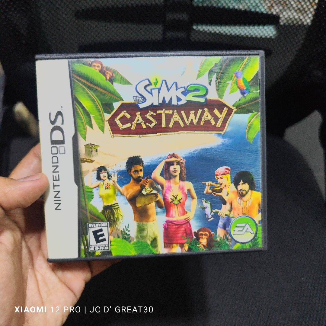 The Sims 2 Castaway ds game authentic on Carousell
