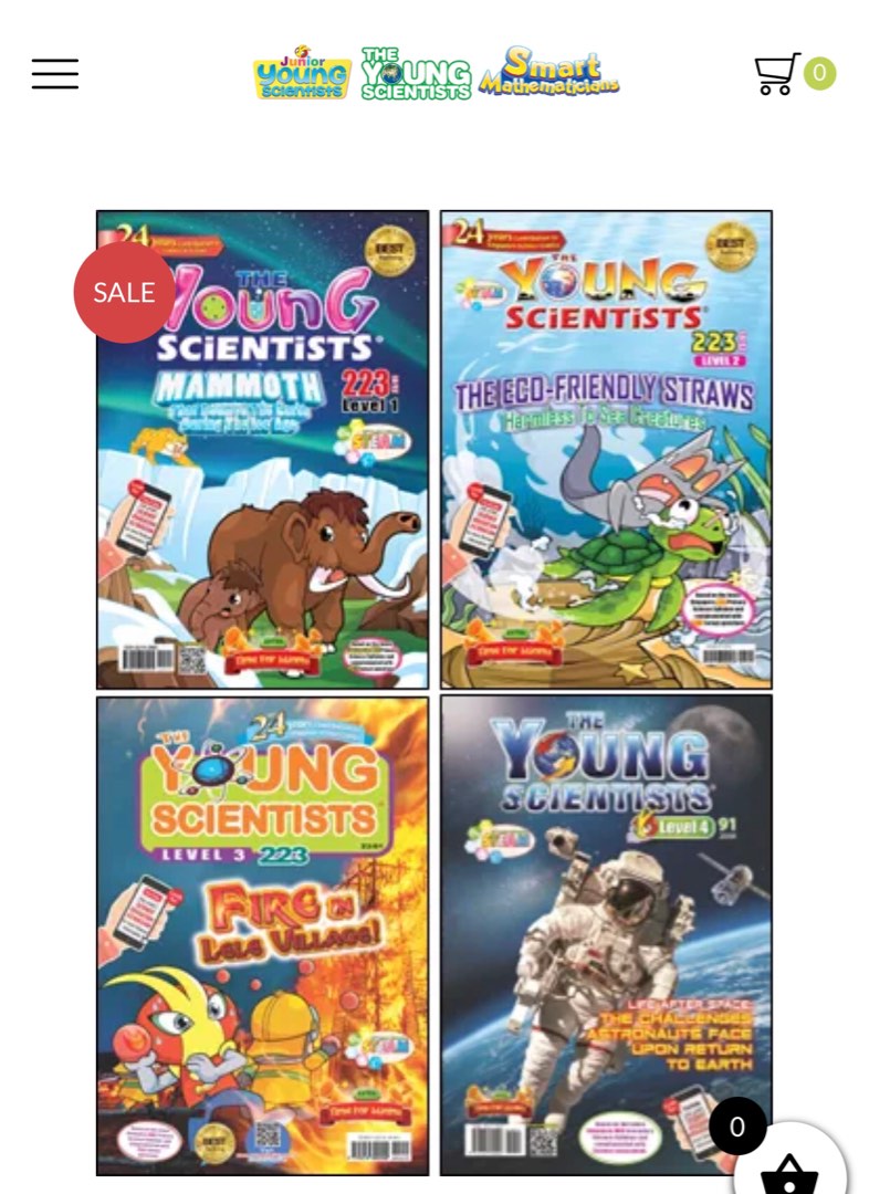 Brand New The Young Scientists 2023 Bundle ( Level 1-4), Hobbies & Toys ...