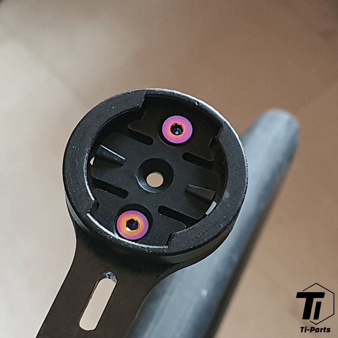 Titanium Screw for Head Unit Base | Meter Mount Base Garmin Edge Wahoo ...