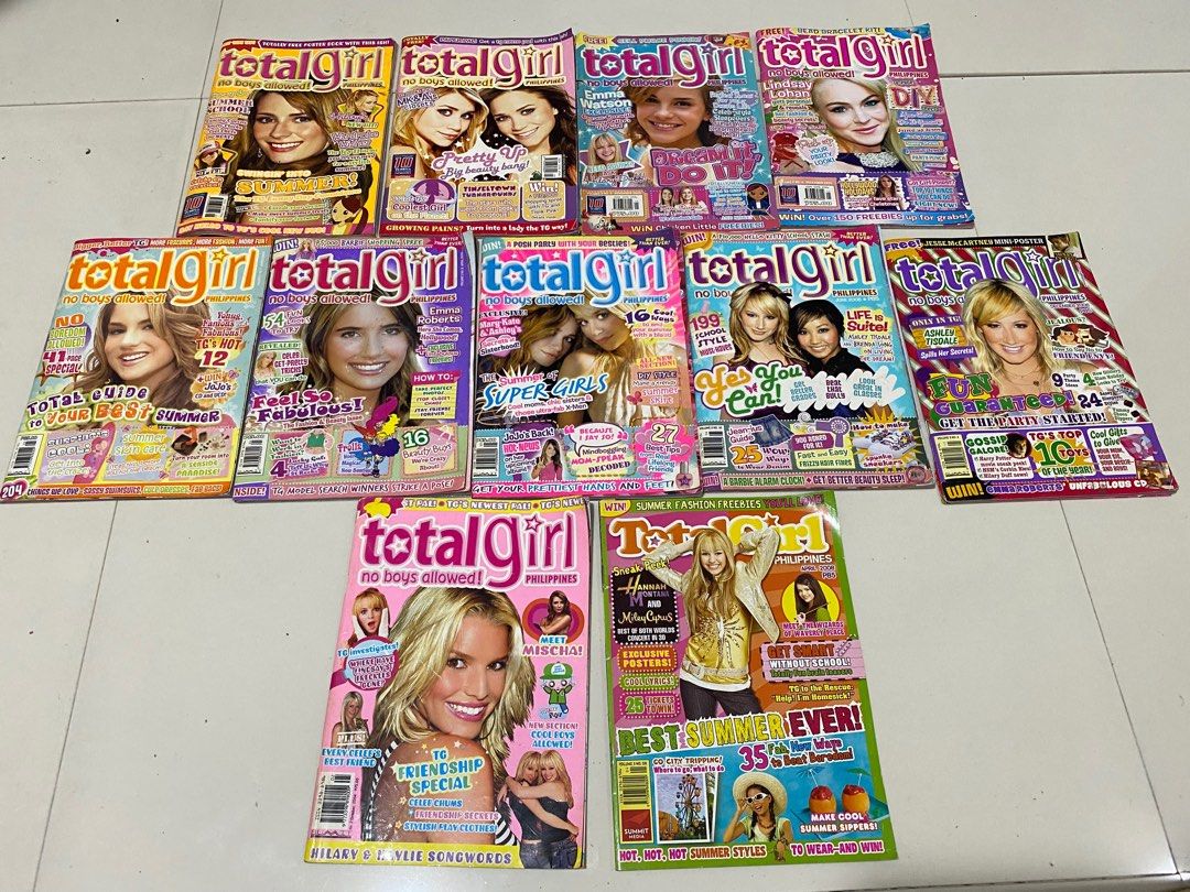 Total Girl Magazines Assorted On Carousell