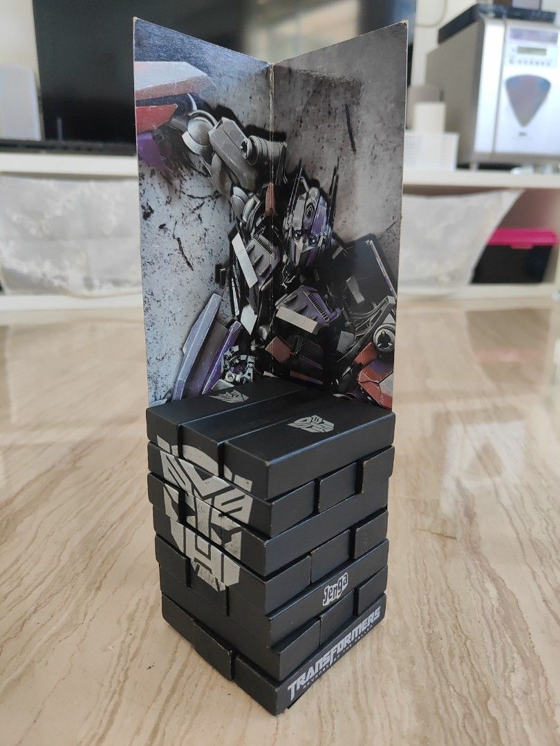 Transformers Jenga Blocks, Hobbies & Toys, Toys & Games on Carousell
