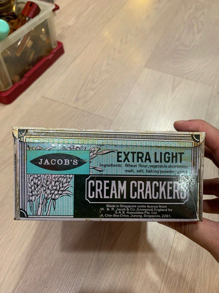 [TSFK 015] Jacob & CO’s Cream Crackers Tin Box 饼干盒, Hobbies & Toys ...