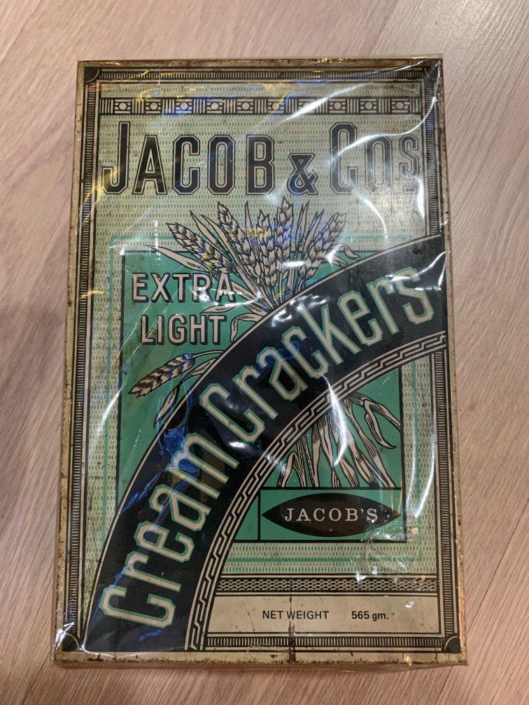 [TSFK 015] Jacob & CO’s Cream Crackers Tin Box 饼干盒, Hobbies & Toys ...