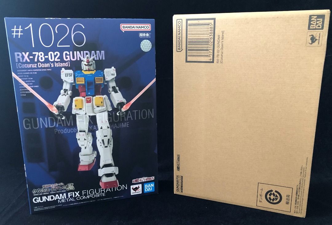 [Price Adjusted] [Two Boxes to Sell] Gundam Fix Figuration Metal Composite (GFFMC) #1026 RX-78 ...