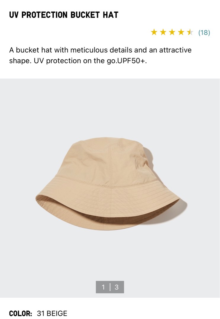 Uniqlo bucket hat, Men's Fashion, Watches & Accessories, Caps & Hats on ...