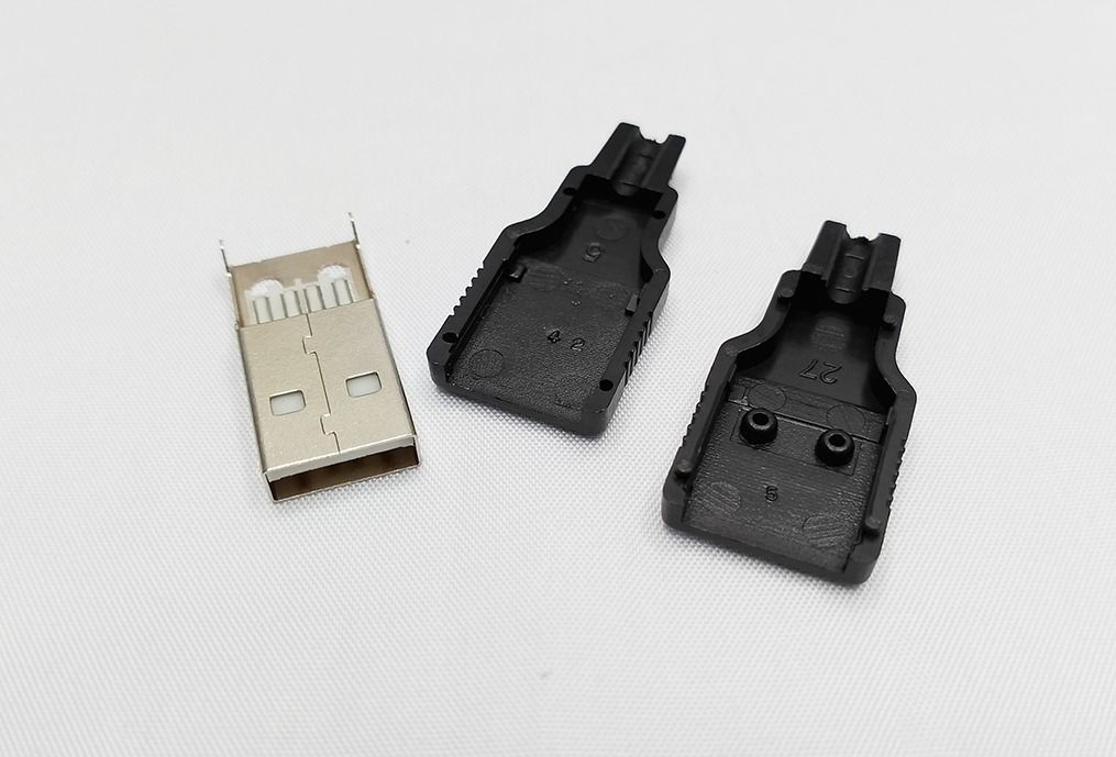 Usb 2 0 Type A Male Female 4 Pin Plug Socket Connector 1 Pc Per Order Best For Diy Usb Repair