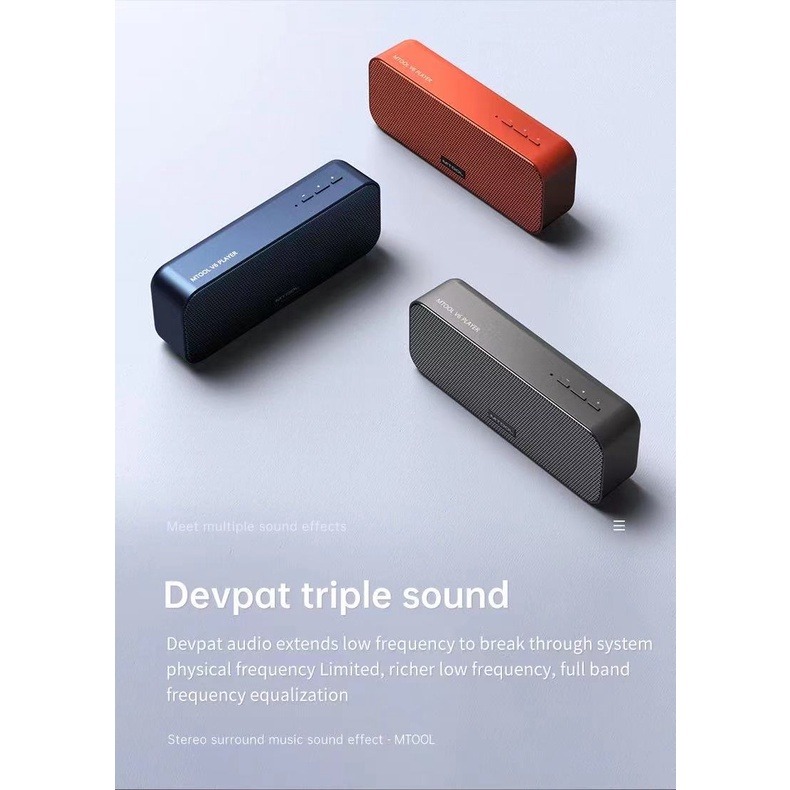 V6 Subwoofer Bluetooth Speaker Soundbar HIFI Radio Portabl Wireless ...