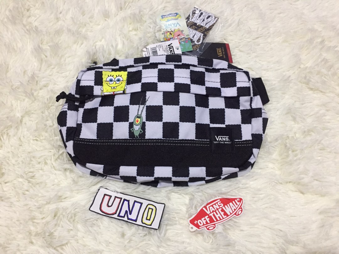 VANS SPONGEBOB CROSSBAG, Men's Fashion, Bags, Backpacks on Carousell