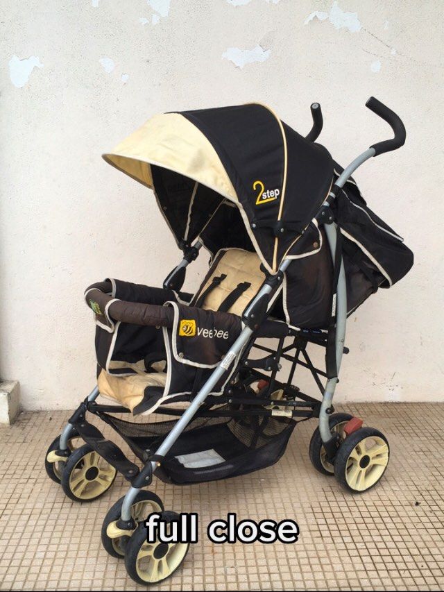 vee bee by valco tandem double stroller, Babies & Kids, Going Out ...
