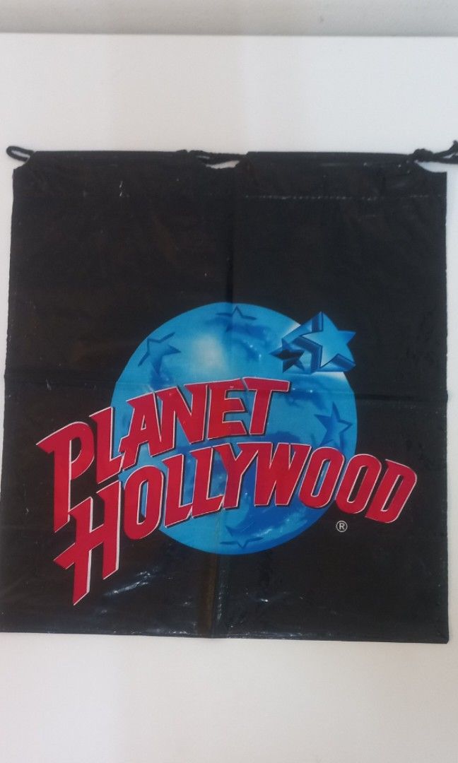 Vintage 80s Planet Hollywood Merchandise Plastic Bag, Hobbies & Toys ...