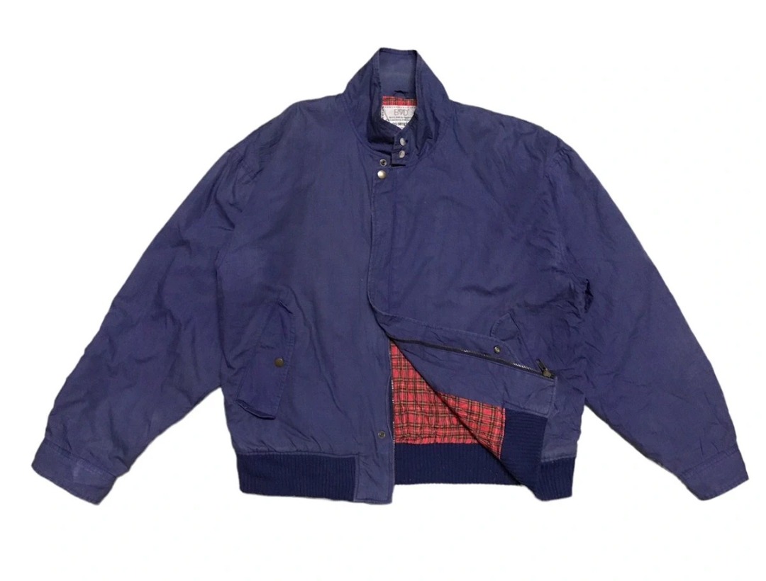 Vintage BVD Harrington Jacket, Men's Fashion, Activewear on Carousell