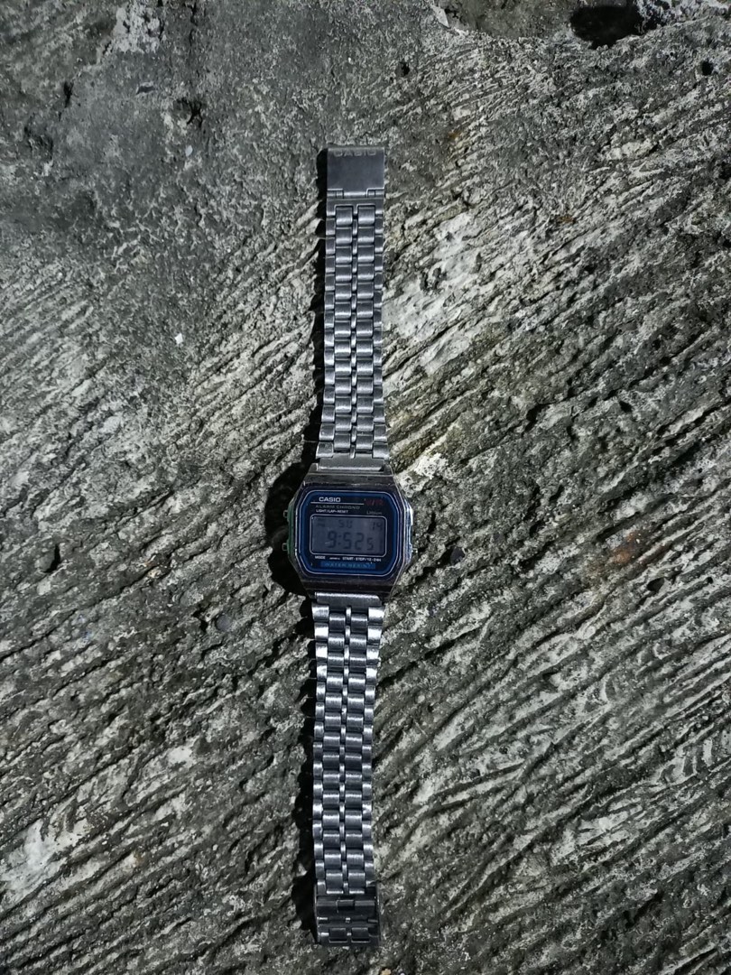 Vintage Casio Watch A159W/Jam Tangan Casio A159 W Vintage, Fesyen Pria ...