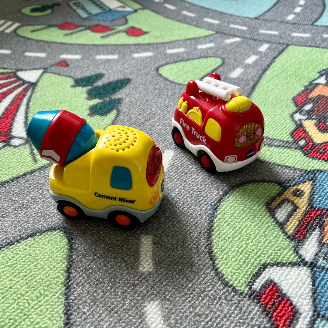 Vtech toot toot vehicles police fire truck bulldozer helicopter, Babies ...