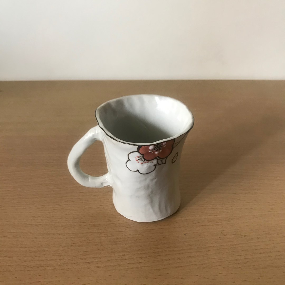 Wabi sabi ceramic mug cup on Carousell