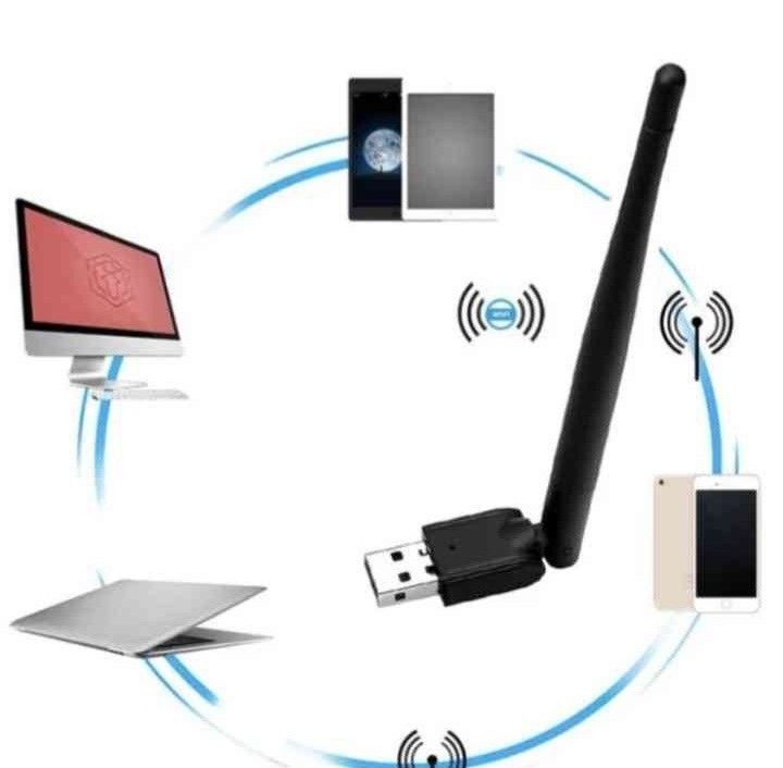 Wirelles dongle antena USB, Elektronik, Bagian Komputer & Aksesoris di ...