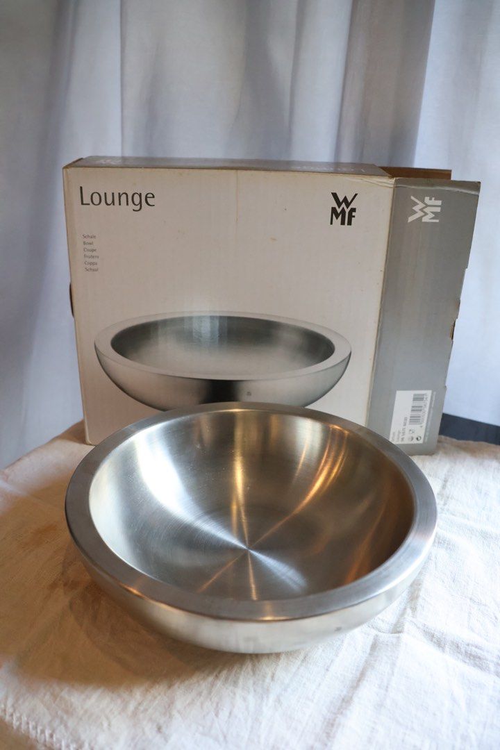 WMF Stainless Steel Decorative Bowl, Furniture & Home Living, Home ...