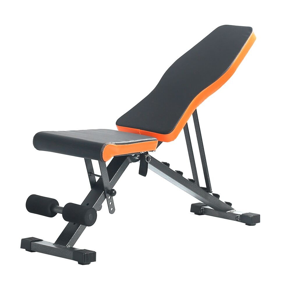 Workout Bench Home Foldable Dumbbell Bench Gym Equipment Full Body ...