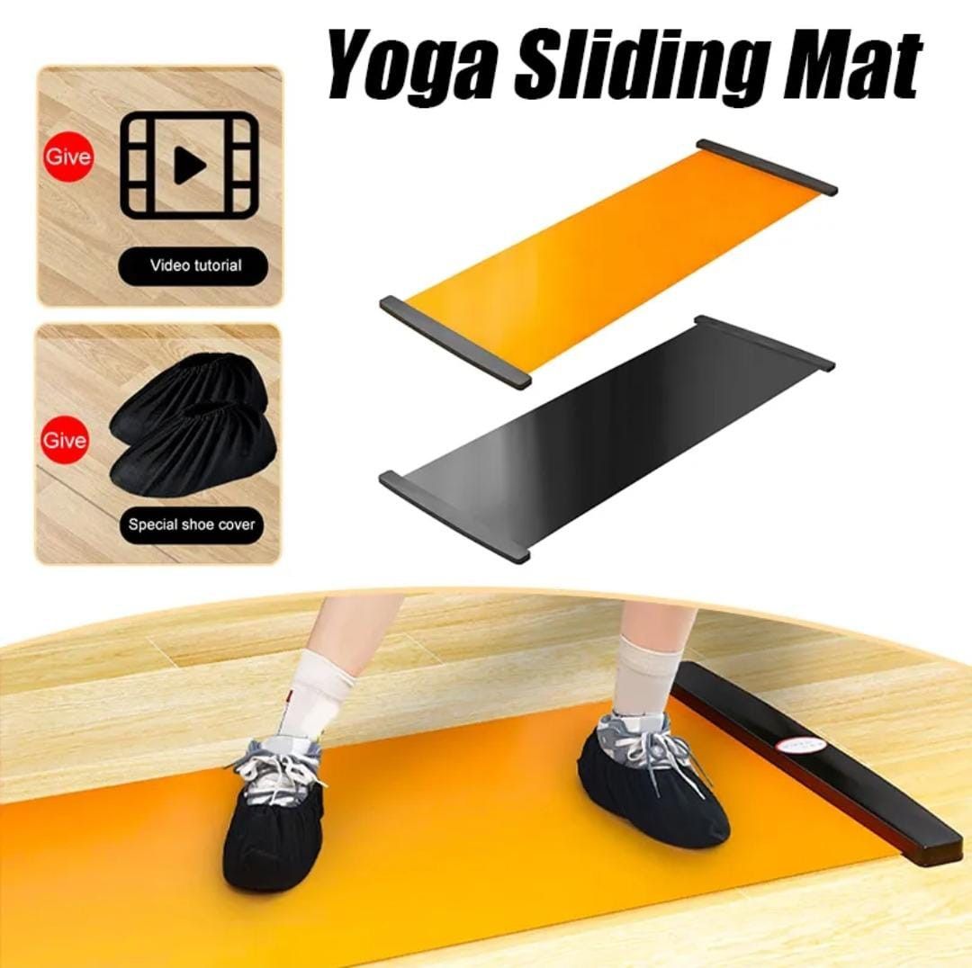 Yoga sliding mat, Sports Equipment, Exercise & Fitness, Exercise Mats ...