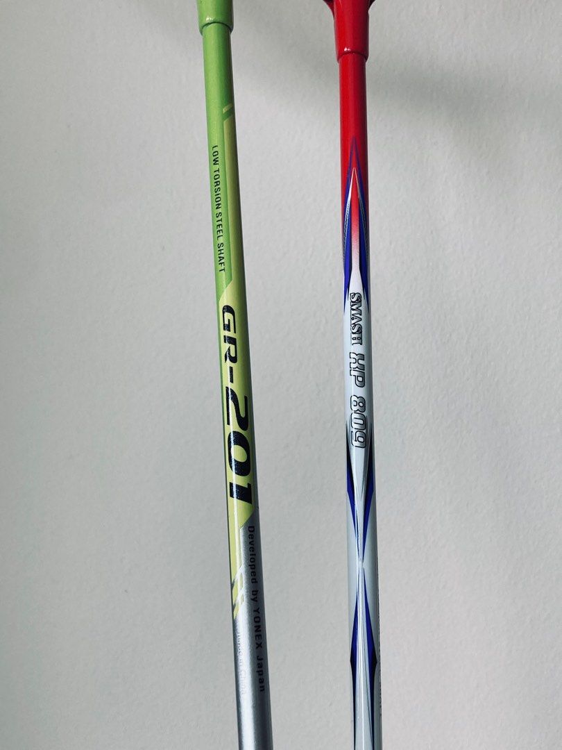 Yonex + Li Ning badminton rackets + cocks, Sports Equipment, Sports ...