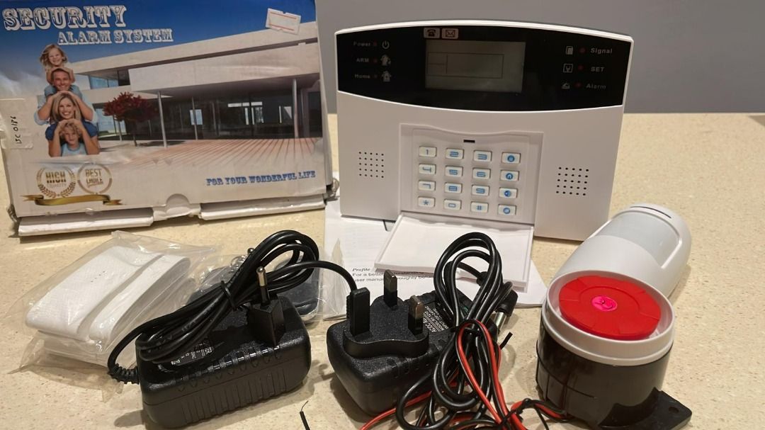 1036) MOBILE CALL GSM ALARM SYSTEM, USE SIM CARD, CAN SEND SMS ...