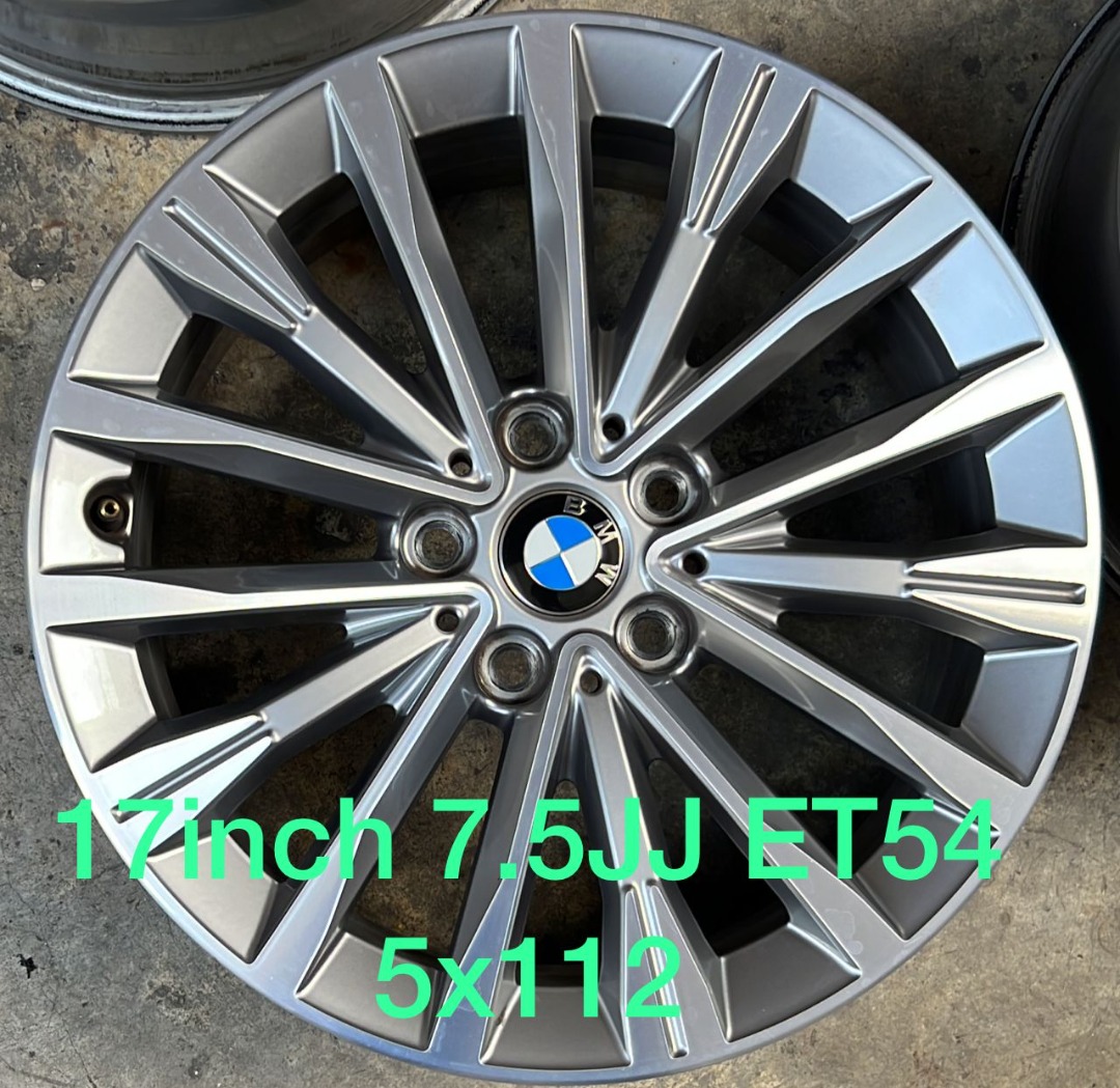 17" BMW Original rims, Car Accessories, Tyres & Rims on Carousell