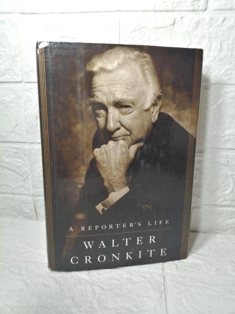 1996 WALTER CRONKITE Autobiography Book A REPORTER'S LIFE Vintage ...