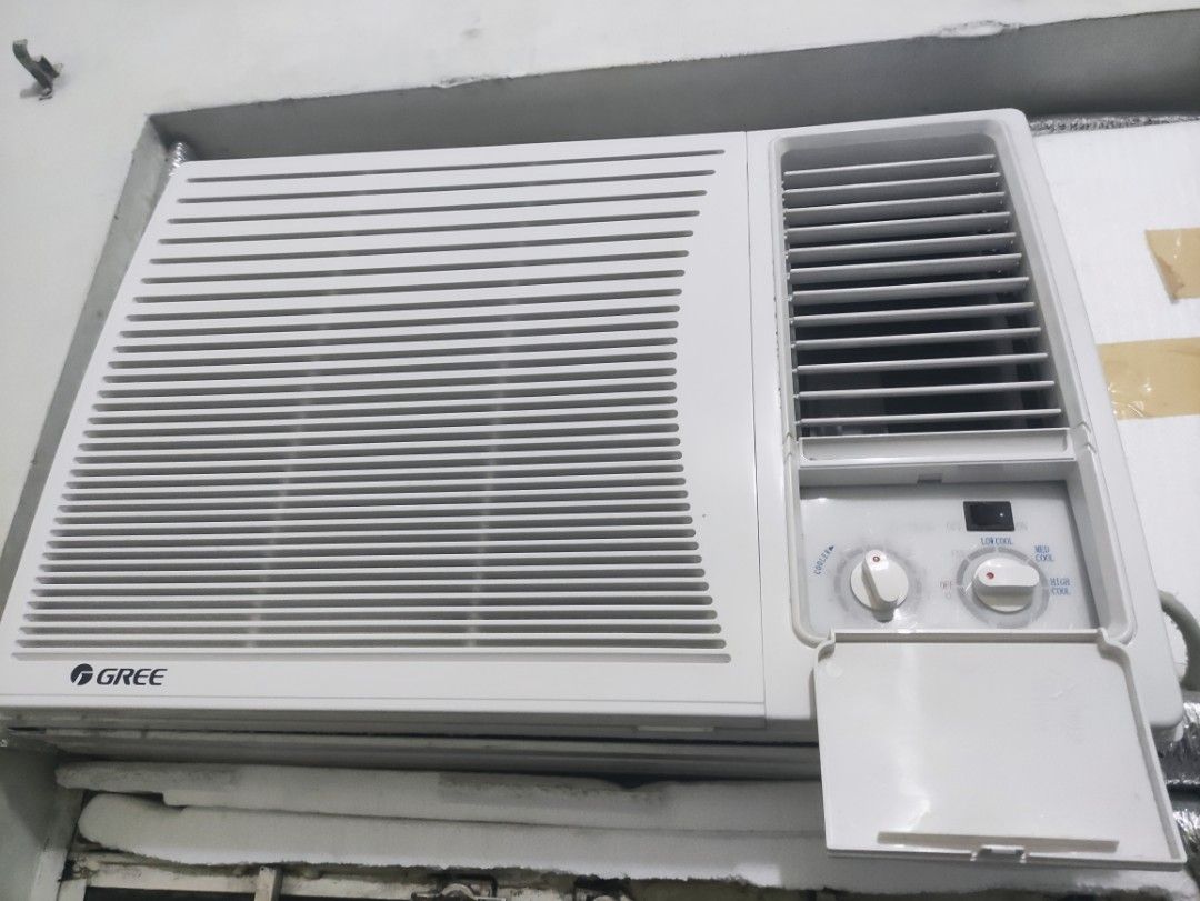 1HP GREE Window Type AC, TV & Home Appliances, Other Home Appliances on ...