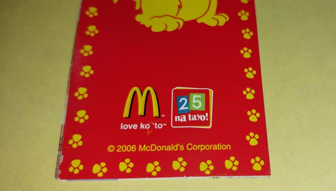 2006 Year Of The Dog Celebrating 25 Years Of Mcdonald's Collectible ...