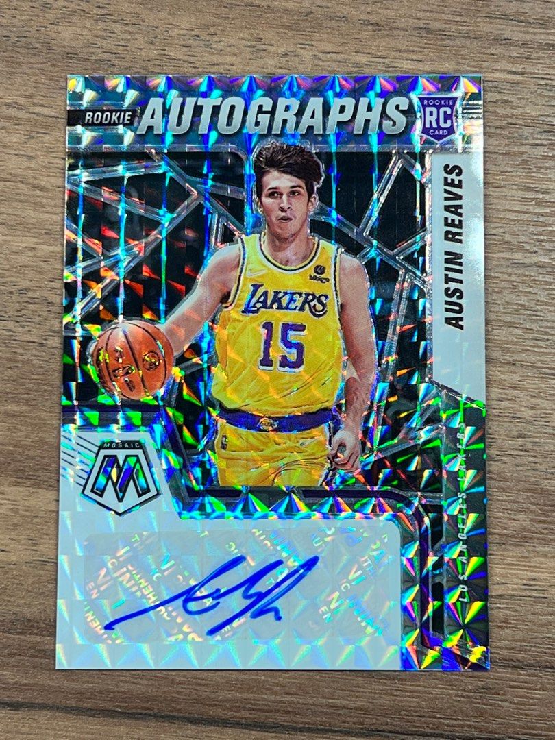 2021-22 Mosaic Austin Reaves RC Rookie Autographs, Hobbies & Toys ...