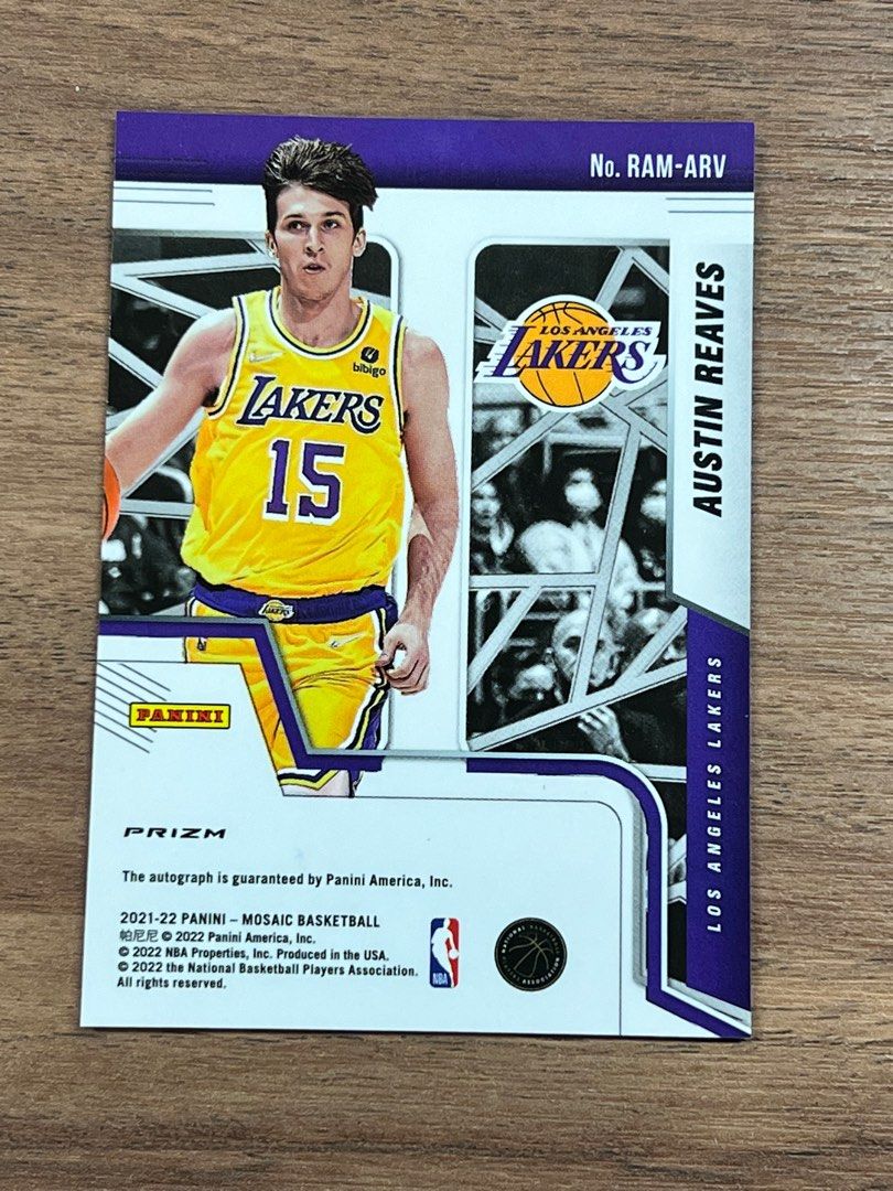 2021-22 Mosaic Austin Reaves RC Rookie Autographs, Hobbies & Toys ...