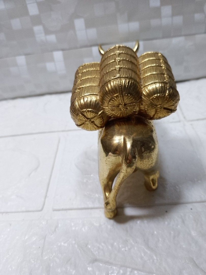 24k gp carabao figure, Hobbies & Toys, Memorabilia & Collectibles ...