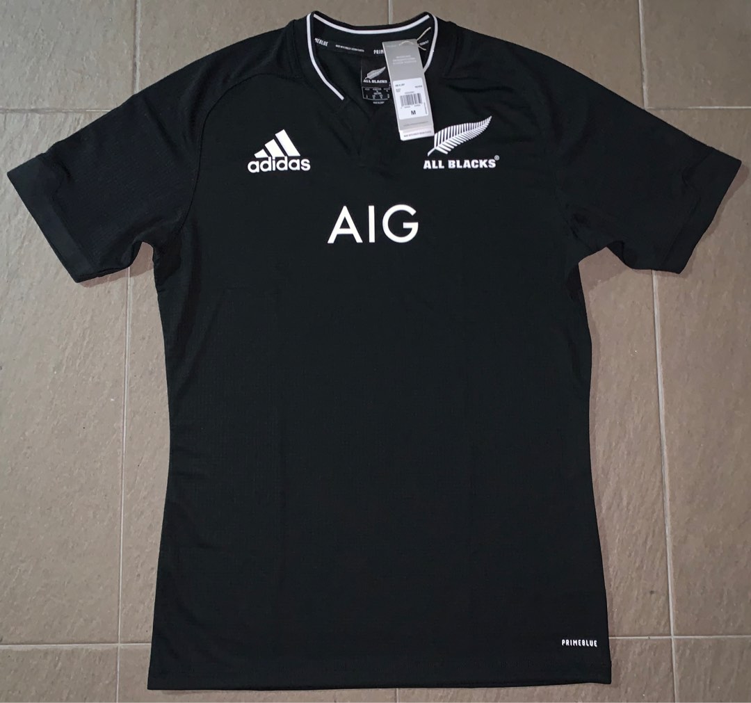 Adidas ALL BLACKS Home Jersey New Zealand Rugby Size M, Men's Fashion ...