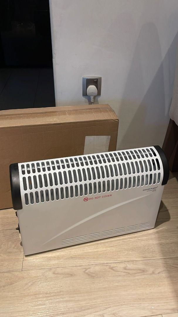 3621) DONYER POWER CONVECTOR RADIATOR HEATER WITH ADJUSTABLE THERMOSTAT ...