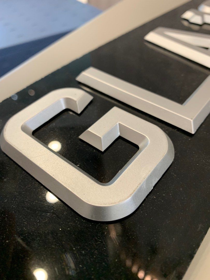 3D pop up car number plates (LTA Approved), Car Accessories, Car Plates ...