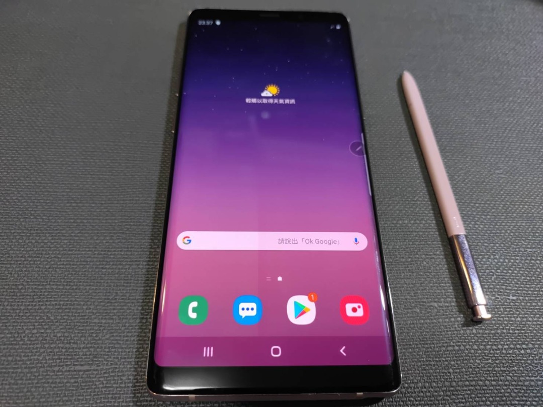 附筆 粉紅美機 三星Samsung Galaxy NOTE8 SM-N950F 安卓9 手機 螢幕烙印零件機, 手機及配件, 手機, Android 安卓手機, Samsung 三星在旋轉拍賣