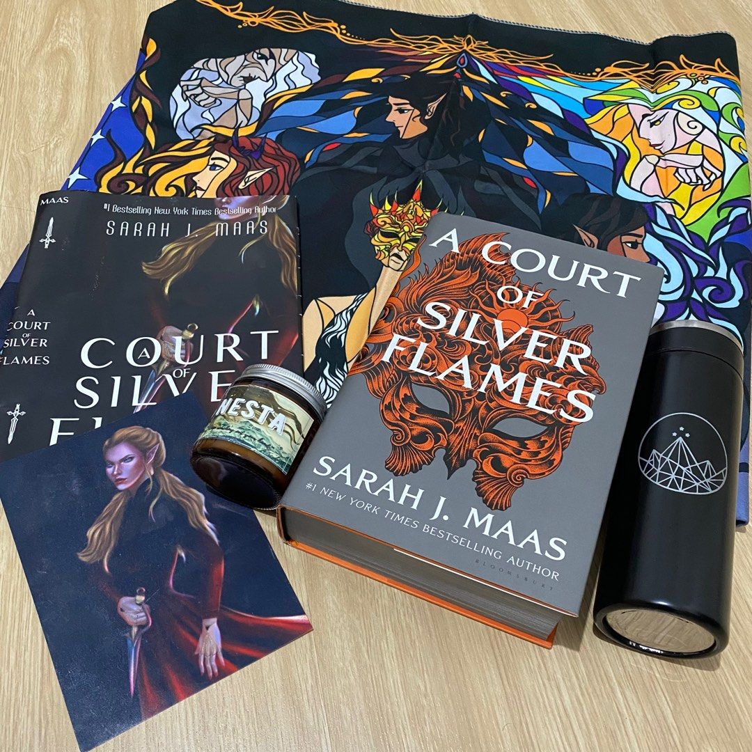 A COURT OF SILVER FLAMES ACOSF by Sarah J Maas Set, Hobbies & Toys ...