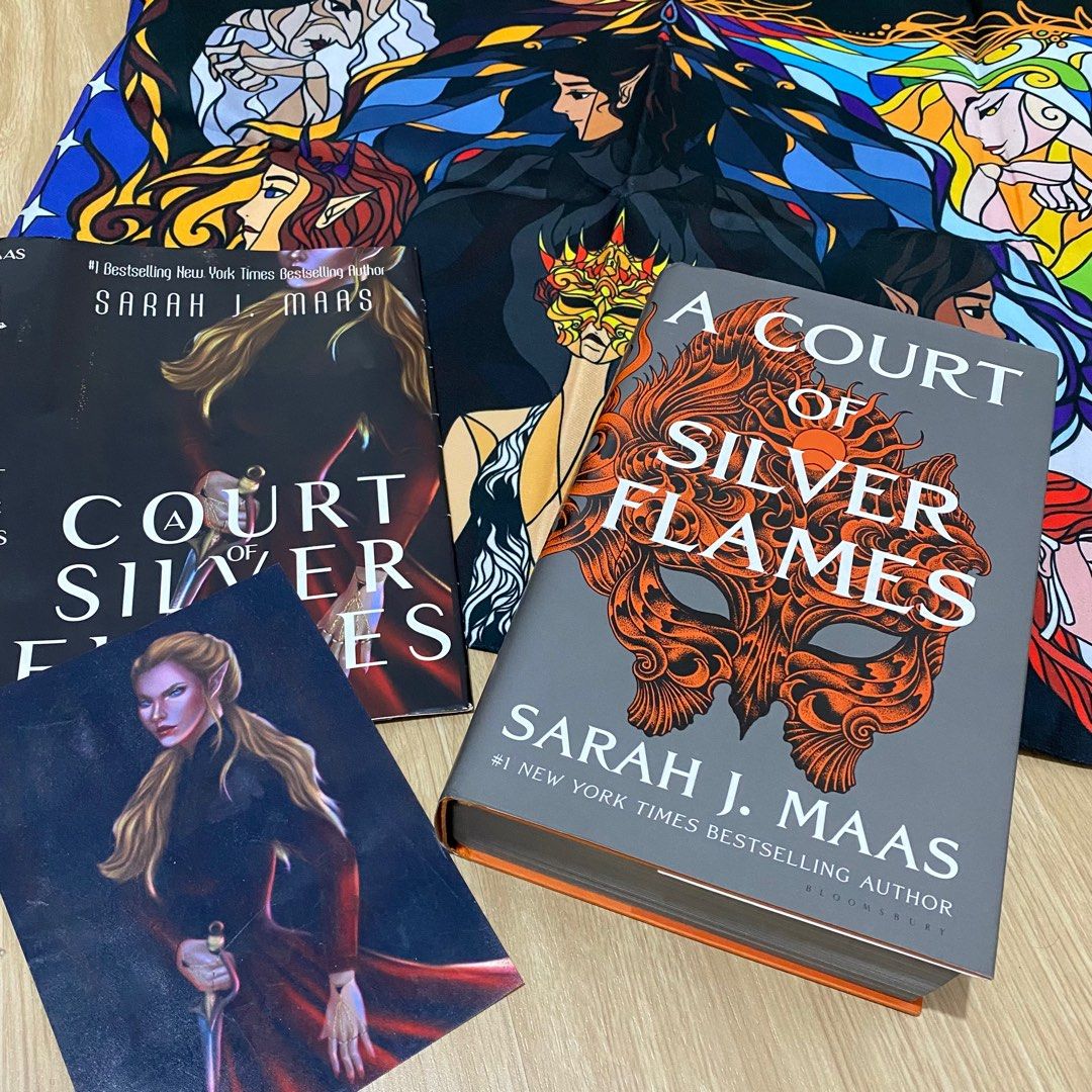 A COURT OF SILVER FLAMES ACOSF by Sarah J Maas Set, Hobbies & Toys ...