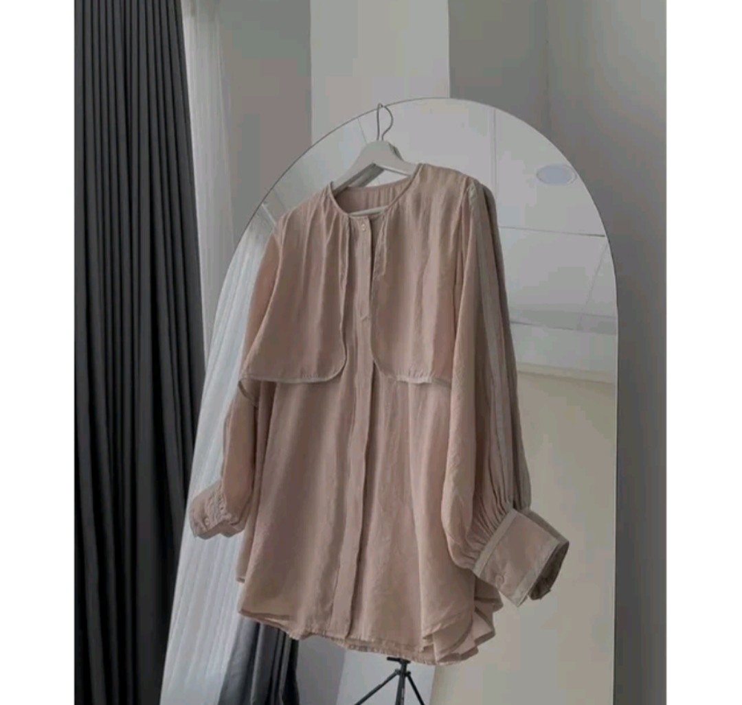 Aime top, Fesyen Wanita, Muslim Fashion, Atasan di Carousell